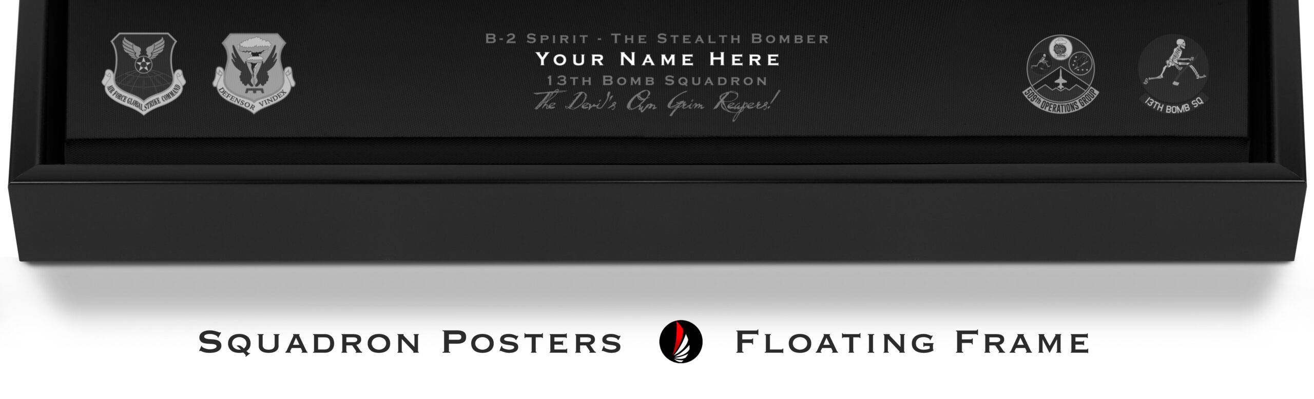 13th Bomb Squadron B-2 Lithograph - Squadron Posters