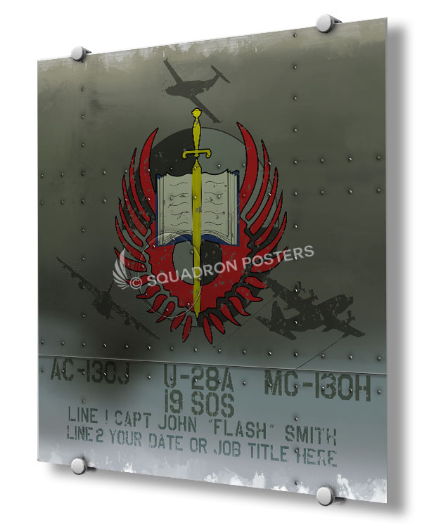 19th Special Operations Squadron Nose Art - Squadron Posters