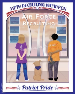 USAF 317th Recruiting Squadron - Squadron Posters