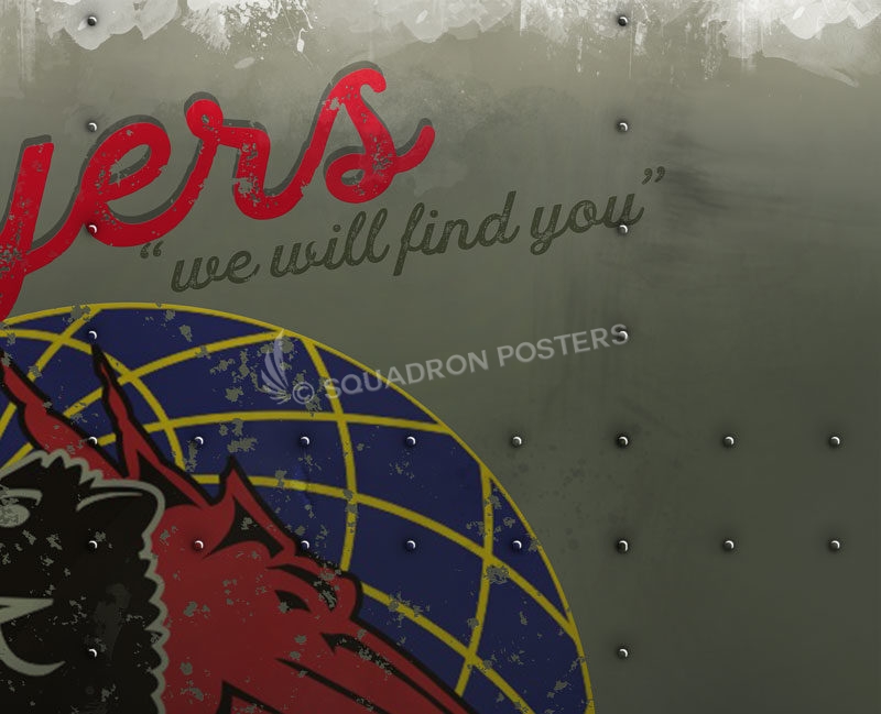319th SOS Metal Nose Art – Squadron Posters
