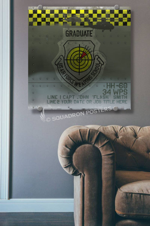 34th Weapons Squadron Nose Art - Squadron Posters