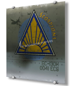 41st Electronic Combat Squadron Nose Art - Squadron Posters