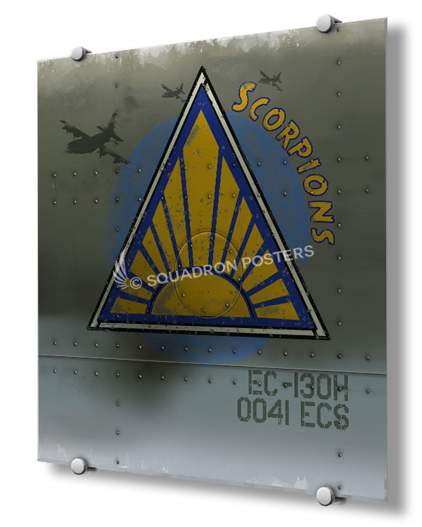 41st Electronic Combat Squadron Nose Art - Squadron Posters
