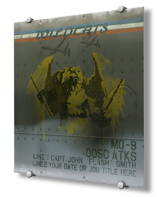 50th Attack Squadron "Wildcats" Nose Art - Squadron Posters