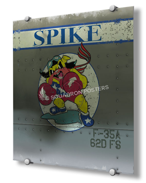 62d Fighter Squadron Nose Art - Squadron Posters