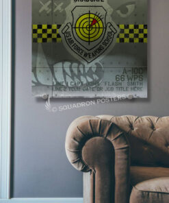 66th Weapons Squadron Nose Art - Squadron Posters