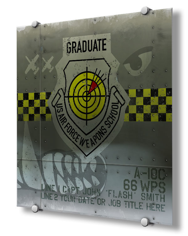 66th Weapons Squadron Nose Art - Squadron Posters