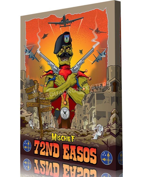 72d Expeditionary Air Support Operations Squadron - Squadron Posters