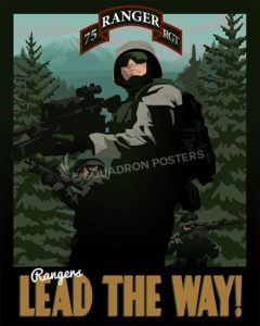 75th Ranger Regiment - Squadron Posters