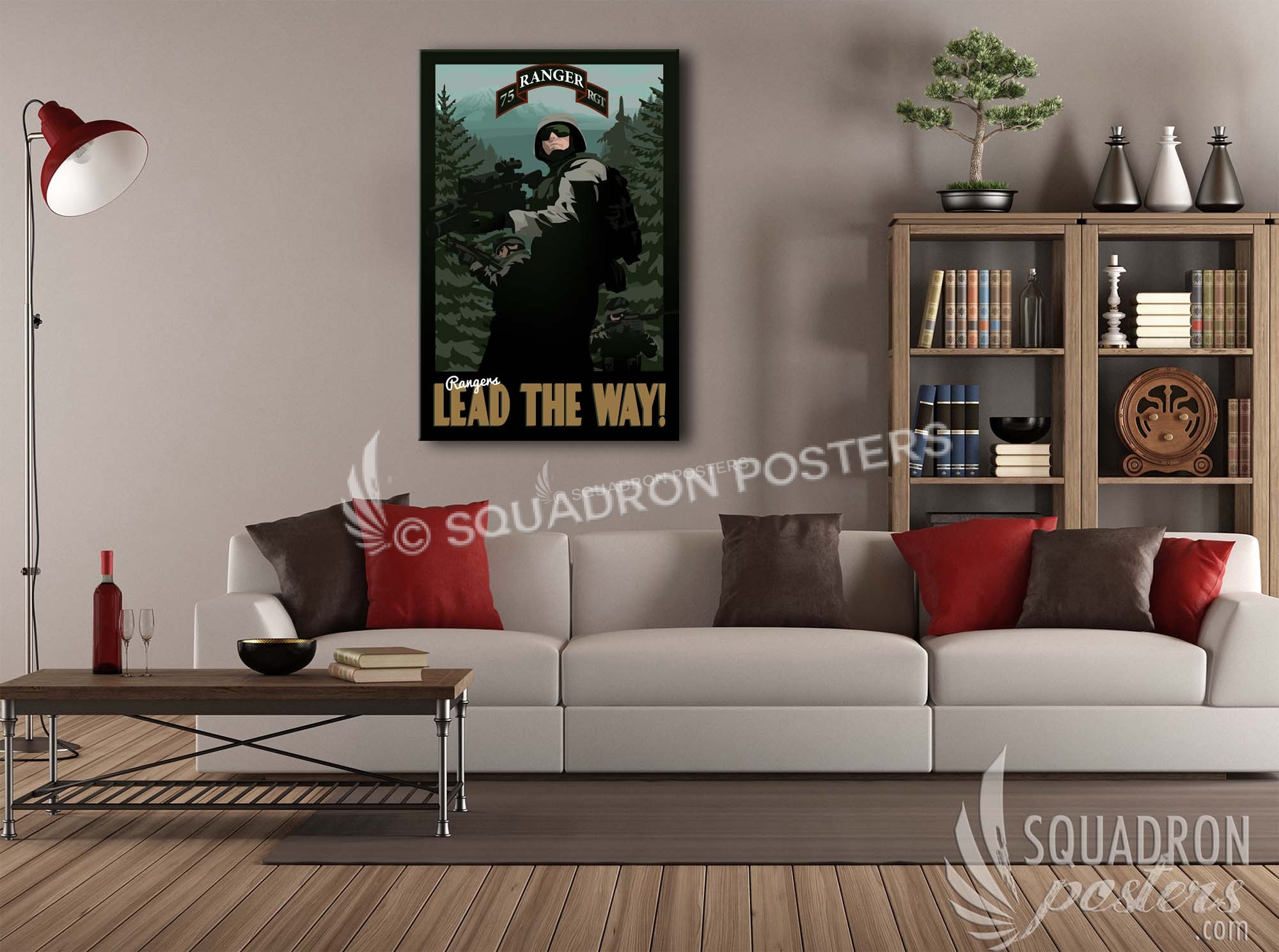 75th Ranger Regiment - Squadron Posters