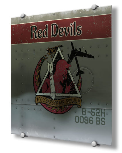 96th Bomb Squadron "Red Devils" Nose Art - Squadron Posters