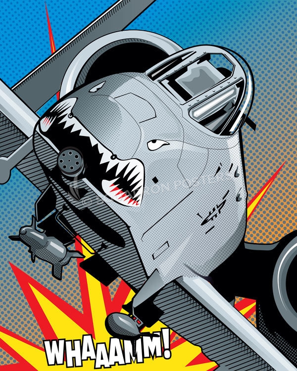 A-10 Warthog Pop Art - Squadron Posters