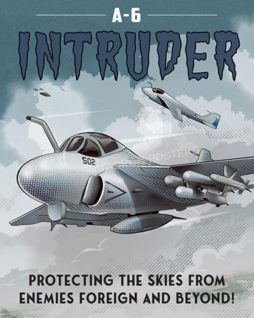 A-6 Intruder - Squadron Posters