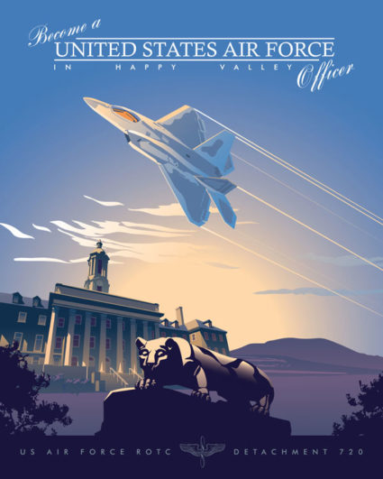 Penn State ROTC Det 720 - Squadron Posters