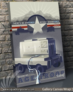 USAF A.G.E. Technician - Squadron Posters