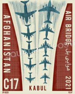 Afghanistan Airlift RCAF - Squadron Posters