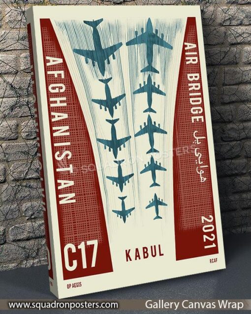 Afghanistan Airlift RCAF - Squadron Posters