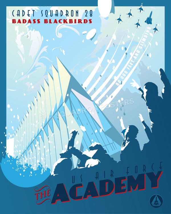 Air Force Academy 28th Cadet Squadron - Squadron Posters