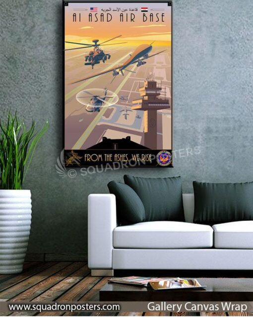 Al Asad AB 443d AES - Squadron Posters