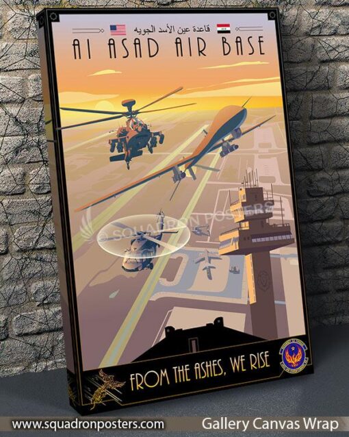 Al Asad AB 443d AES - Squadron Posters
