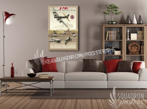 Al Udeid - 379th Air Expeditionary Operations Group B-17 - Squadron Posters