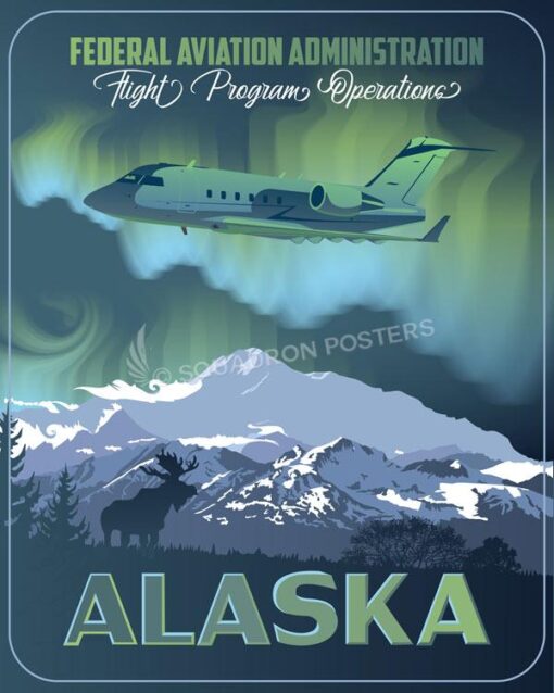 Alaska FAA Flight Program Operations - Squadron Posters