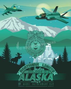 Eielson AFB, Alaska AFOSI Det 632 - Squadron Posters