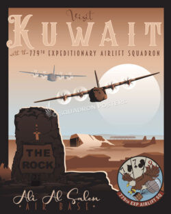 Ali Al Salem AB 779th EAS - Squadron Posters