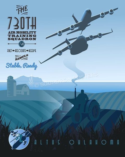 Altus AFB 730th Air Mobility Training Squadron - Squadron Posters