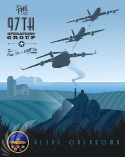 Altus AFB 97th Operations Group - Squadron Posters