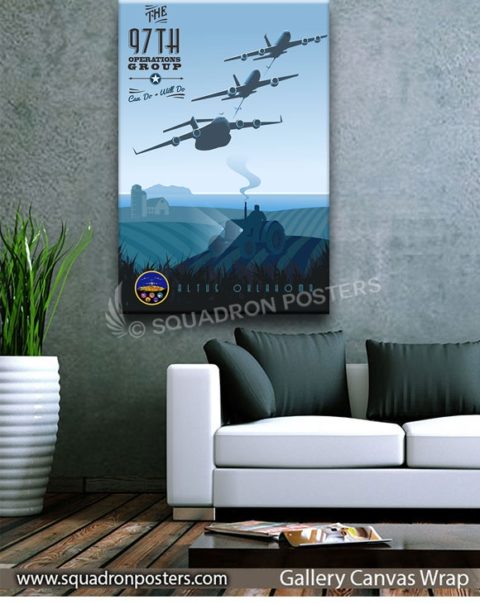Altus AFB 97th Operations Group - Squadron Posters