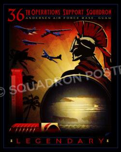 Andersen AFB 36th OSS - Squadron Posters