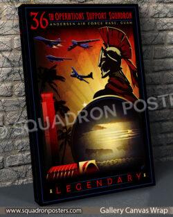 Andersen AFB 36th OSS - Squadron Posters