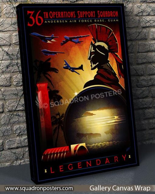 Andersen AFB 36th OSS - Squadron Posters