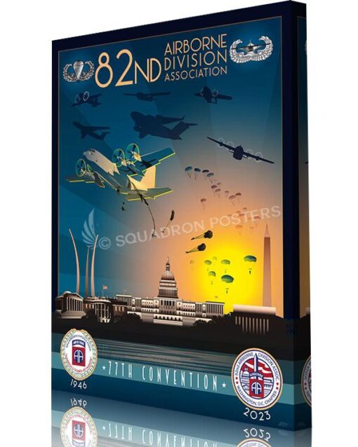 Andrews AFB 82d Airborne ADA 77th Convention - Squadron Posters