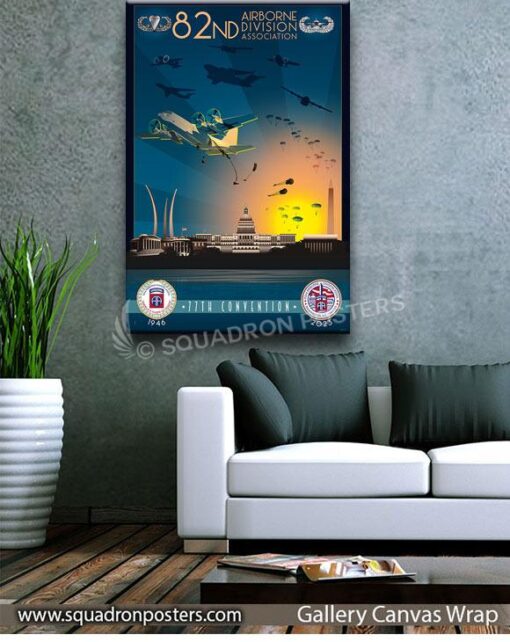 Andrews AFB 82d Airborne ADA 77th Convention - Squadron Posters