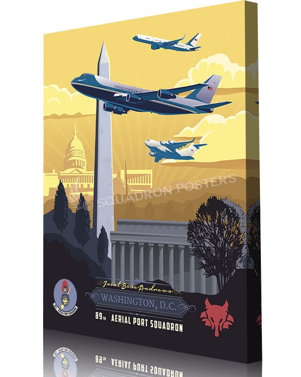 Andrews AFB 89th Aerial Port Squadron - Squadron Posters
