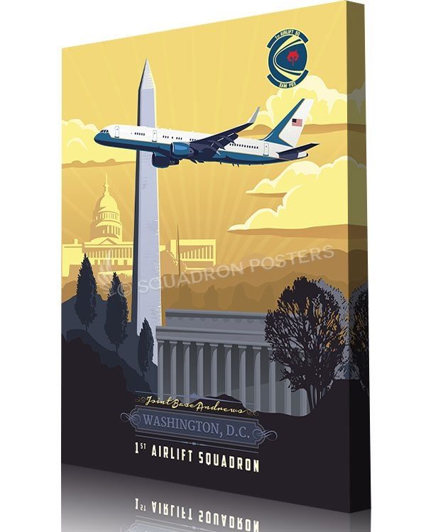 Andrews AFB 1st Airlift Squadron - Squadron Posters