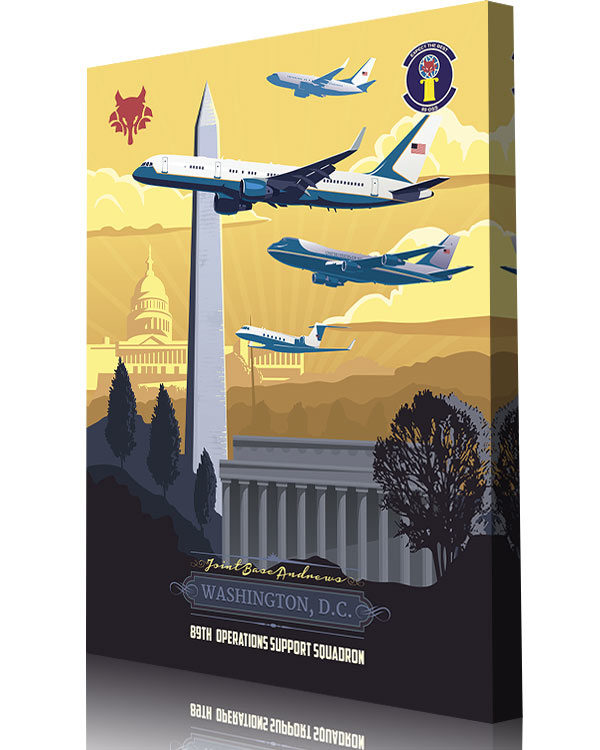 Andrews AFB 89th Operations Support Squadron - Squadron Posters
