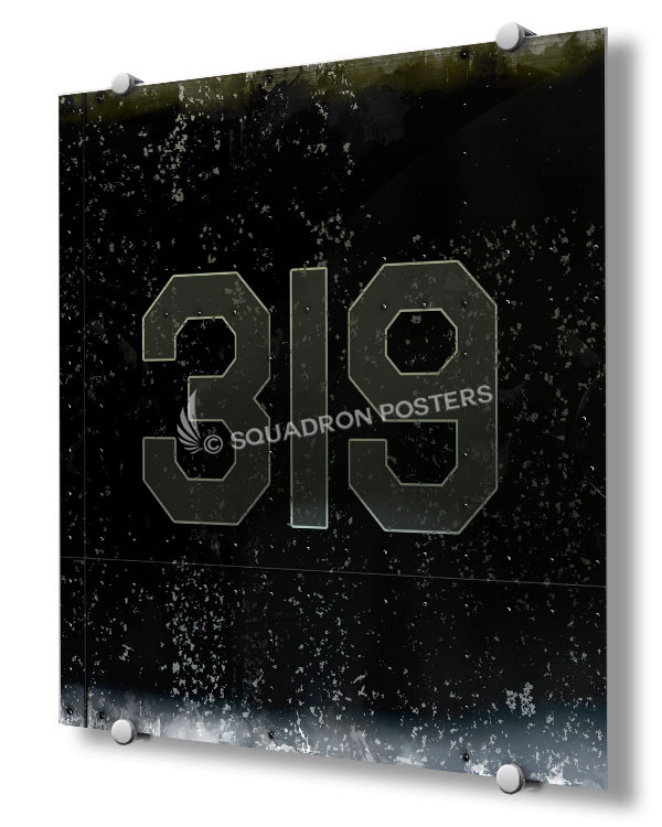 319th Recruiting Squadron "319" Nose Art - Squadron Posters