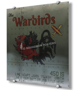 450th Intelligence Squadron Nose Art - Squadron Posters