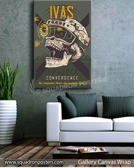 Army IVAS Integrated Visual Augmentation System - Squadron Posters