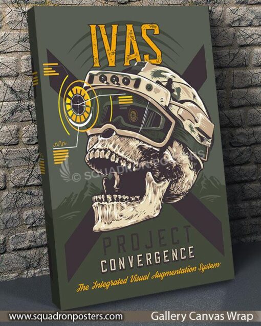 Army IVAS Integrated Visual Augmentation System - Squadron Posters