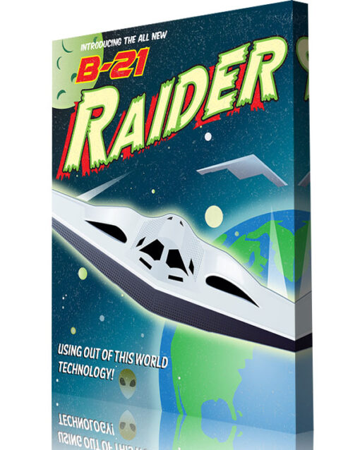 B-21 Raider Pop Art - Squadron Posters