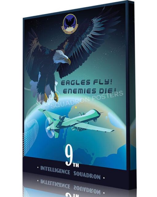 Beale AFB 9th IS MQ-9 Art - Squadron Posters