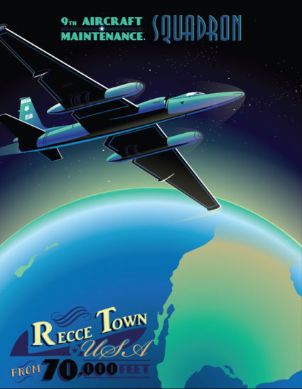 Beale AFB 9th AMXS U-2 Dragon Lady - Squadron Posters