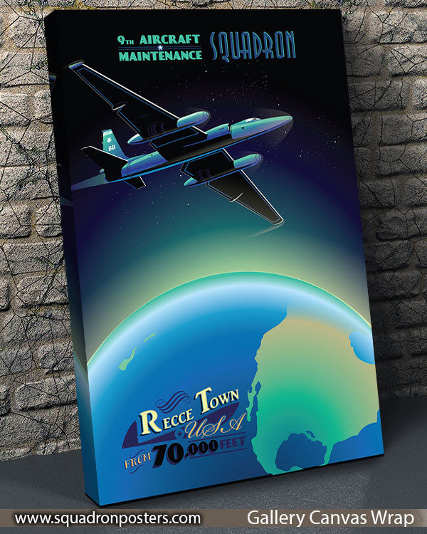 Beale AFB 9th AMXS U-2 Dragon Lady - Squadron Posters