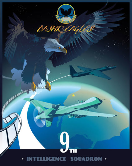 Beale AFB 9th Intelligence Squadron - Squadron Posters