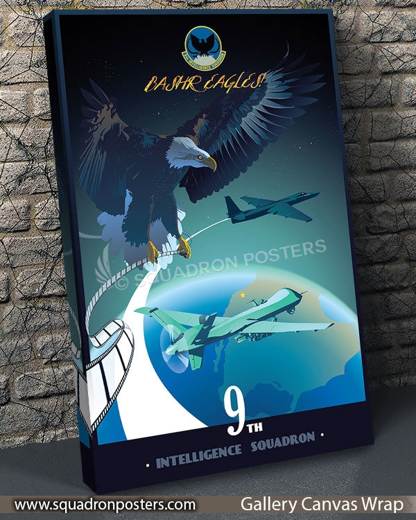 Beale AFB 9th Intelligence Squadron - Squadron Posters