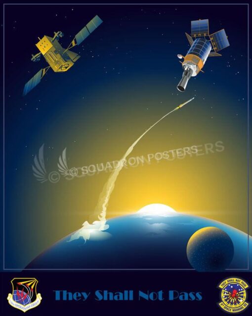 Buckley SFB 8th Space Warning Squadron - Squadron Posters